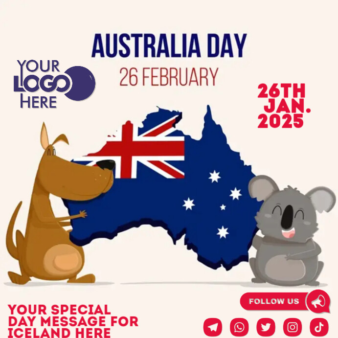 Australia Day Template | PosterMyWall