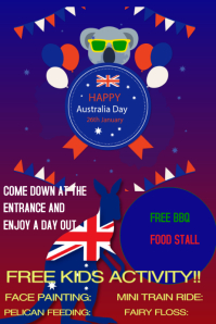 85+ Free Australia Day Poster Templates | PosterMyWall