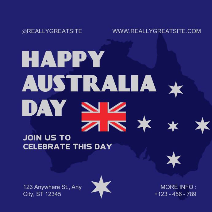 Australia Day Template | PosterMyWall
