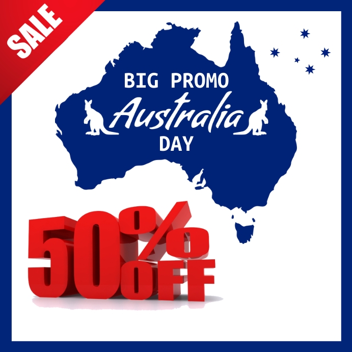 AUSTRALIA DAY Template | PosterMyWall