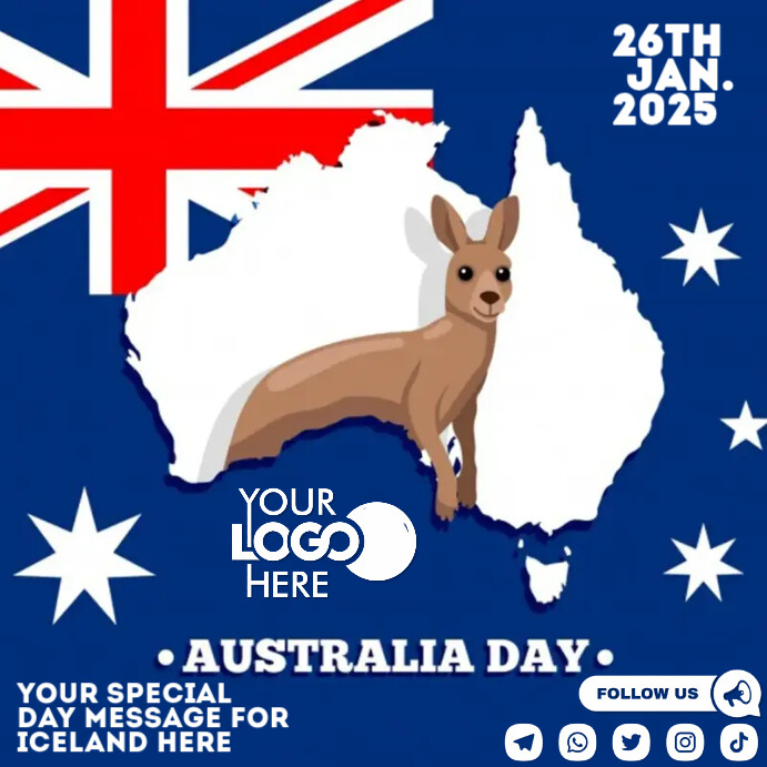 Australia Day Template | PosterMyWall