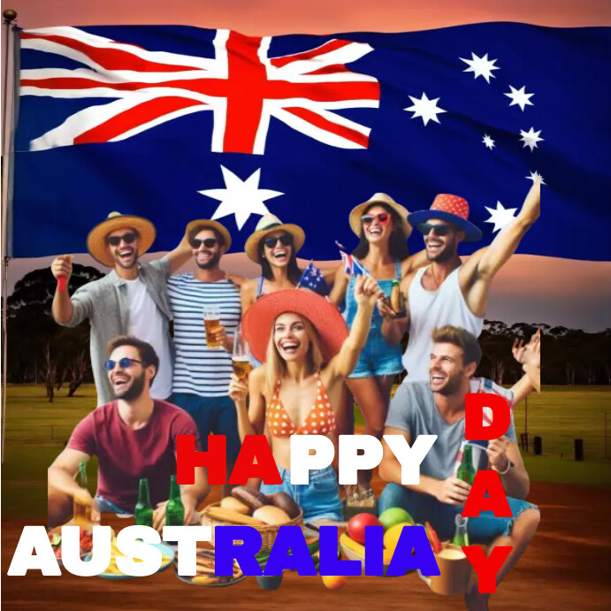 Australia day flyer/template | PosterMyWall