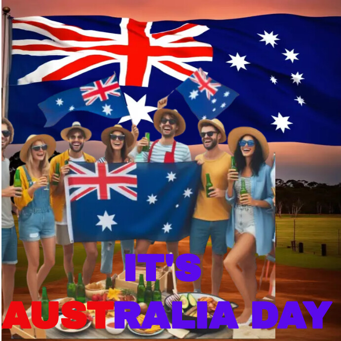 Australia day flyer/template | PosterMyWall