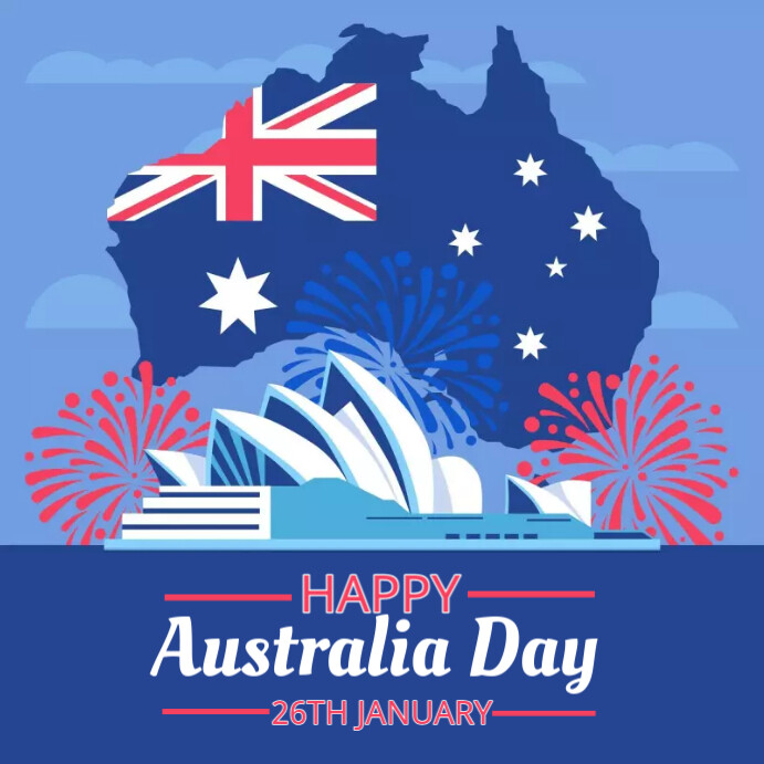 Australia Day Instagram Post Template | PosterMyWall