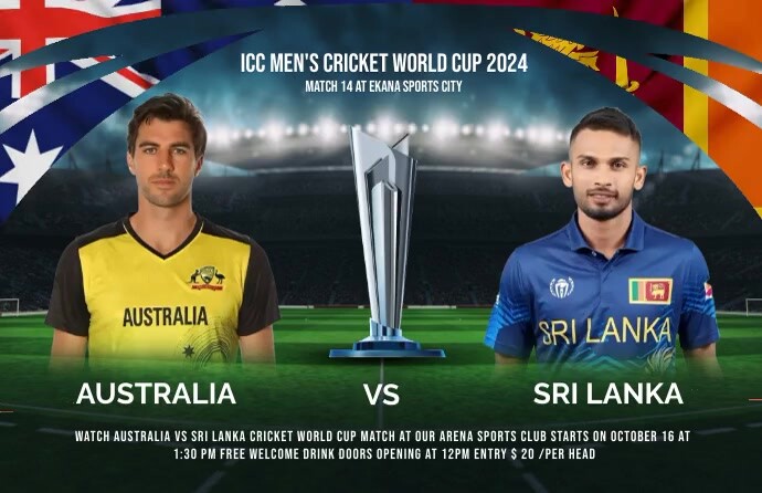 Australia Vs Sri Lanka Template | PosterMyWall