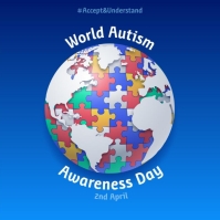 Autism awareness day event flyer Template | PosterMyWall