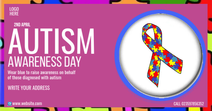autism awareness day poster Template | PosterMyWall