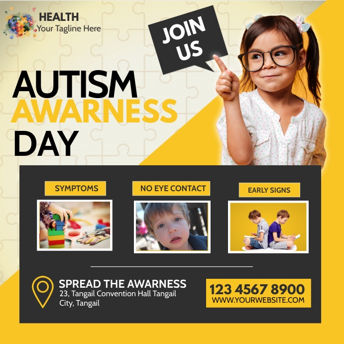 autism Template | PosterMyWall