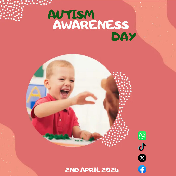 autism Template | PosterMyWall