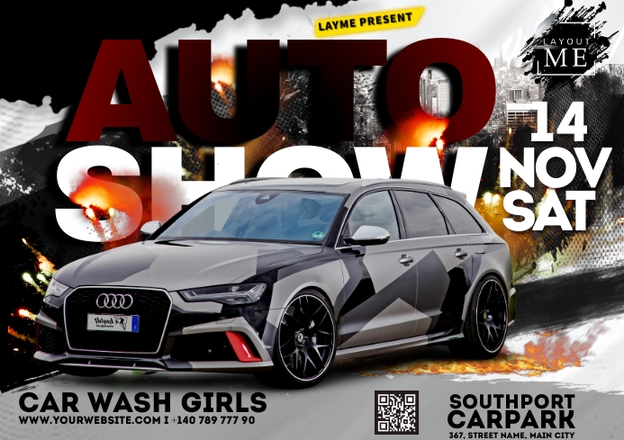 Auto Car Show Template | PosterMyWall