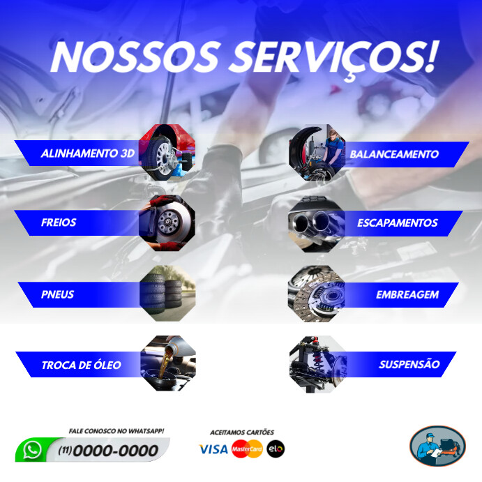 Auto center template instagram | PosterMyWall