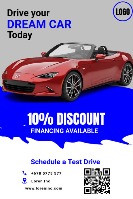 Plantilla de Auto Dealership Promo Design | PosterMyWall