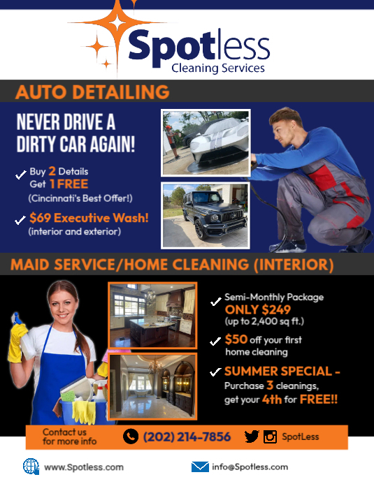 Auto Detailing Template | PosterMyWall