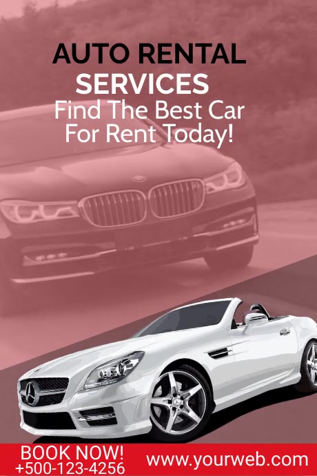 Copy of Auto Rental Service Instagram Story Banner | PosterMyWall