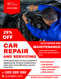 Customizable Design Templates for car mechanic ad template | PosterMyWall