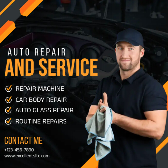 auto repair Template | PosterMyWall