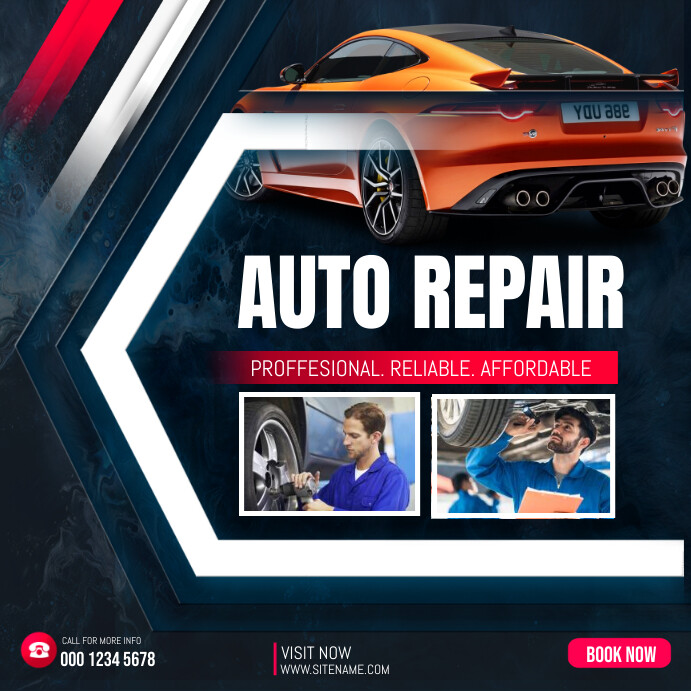 Auto Repair Flyer Template | PosterMyWall
