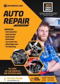 AUTO REPAIR FLYER Template | PosterMyWall