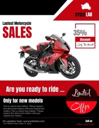 Motorcycle Sale Template | PosterMyWall