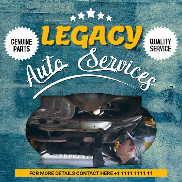 Auto Services advert Template | PosterMyWall