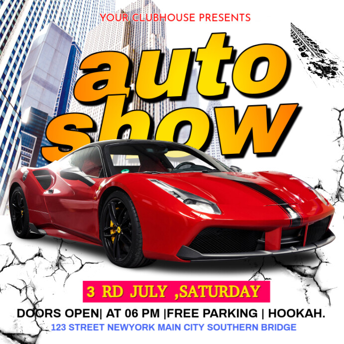 auto show Template | PosterMyWall