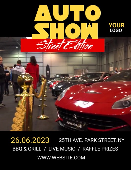 Plantilla de auto show | PosterMyWall