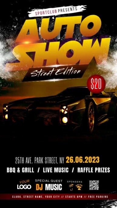 Auto Show Template | PosterMyWall