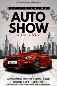 Auto Show Template | PosterMyWall