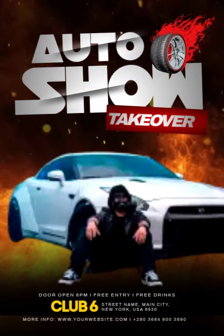 Auto Show Flyer Template | PosterMyWall