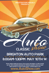 Auto Body Shop Flyer Poster Templaate Template | PosterMyWall