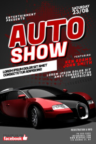 Auto Body Shop Flyer Poster Templaate Template | PosterMyWall