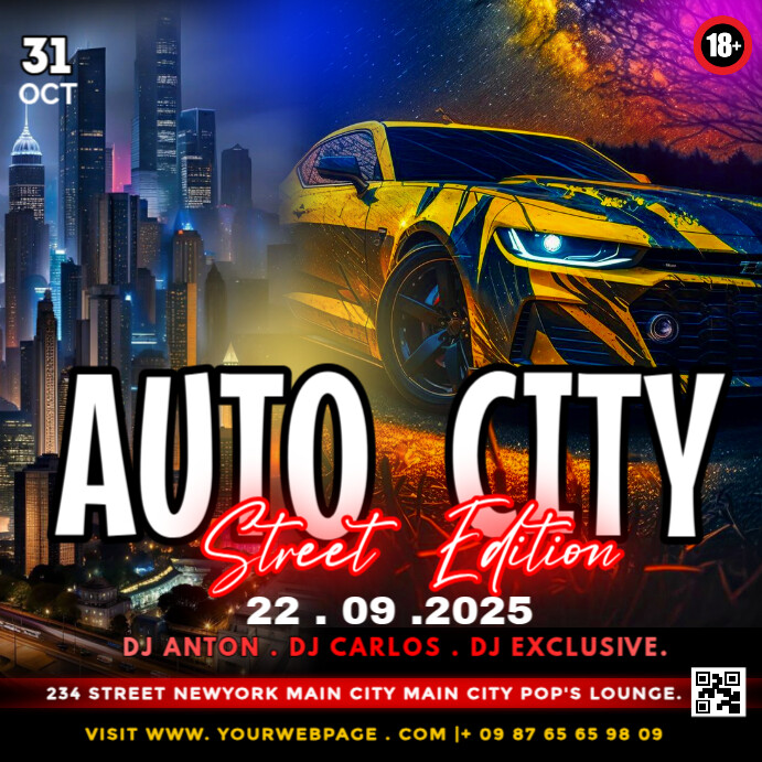 auto show flyers Template | PosterMyWall