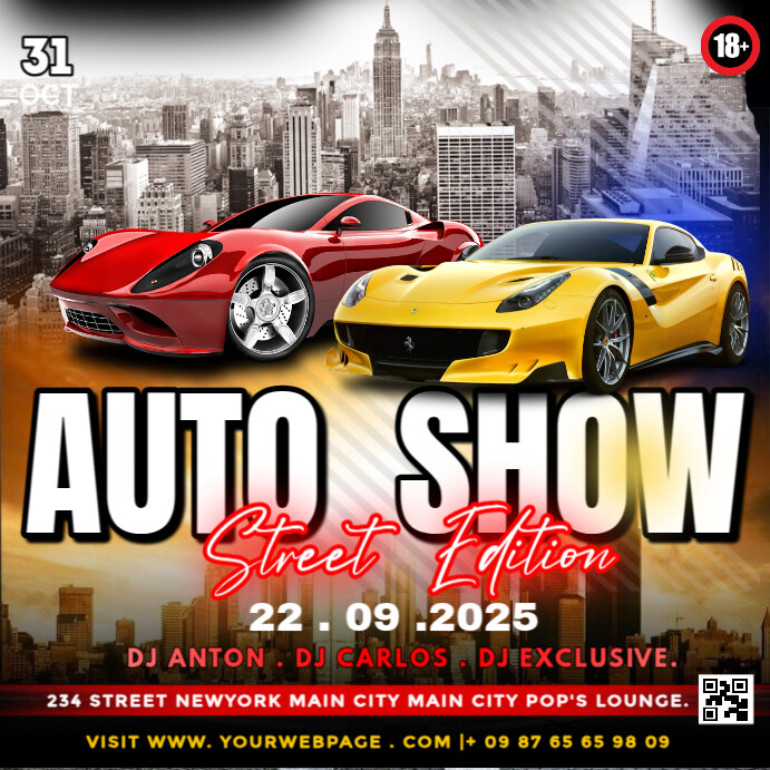 auto show flyers Template | PosterMyWall