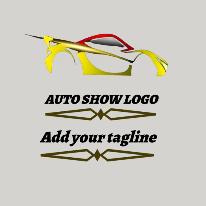 Plantilla de AUTO SHOW LOGO | PosterMyWall