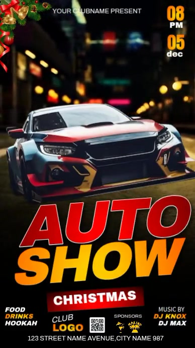 Auto Show Night Template | PosterMyWall