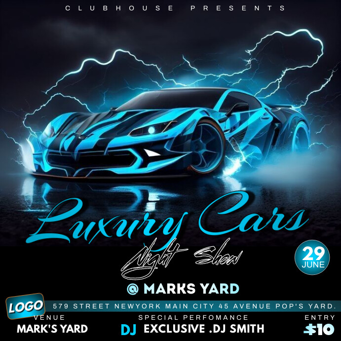 auto show posters Template | PosterMyWall