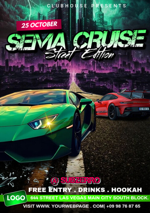 auto show posters Template | PosterMyWall