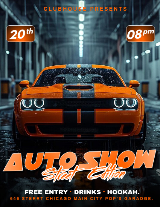 auto show posters Template | PosterMyWall