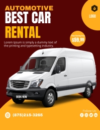 Car rental Template | PosterMyWall