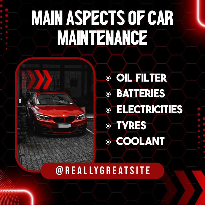 Automotive Tips Template | PosterMyWall