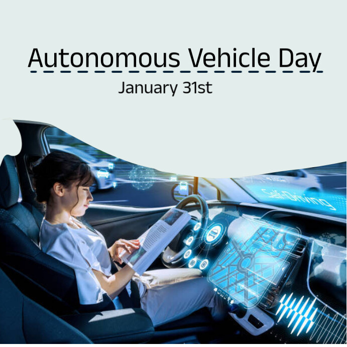autonomous vehicle day Template | PosterMyWall