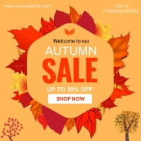hello fall instagram post Template | PosterMyWall