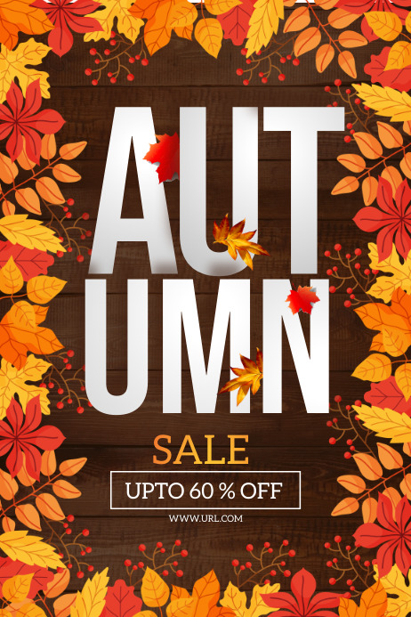 Autumn, Fall fest flyers, harvest Template | PosterMyWall