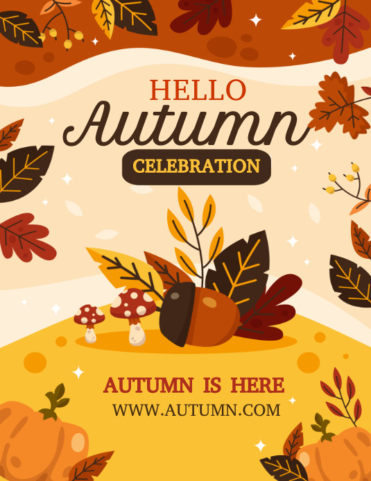 Autumn Template | PosterMyWall