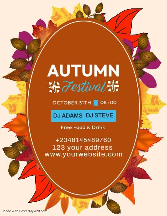 Copy of AUTUMN (8) | PosterMyWall