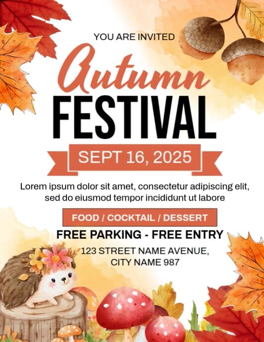 Autumn Ads Template | PosterMyWall