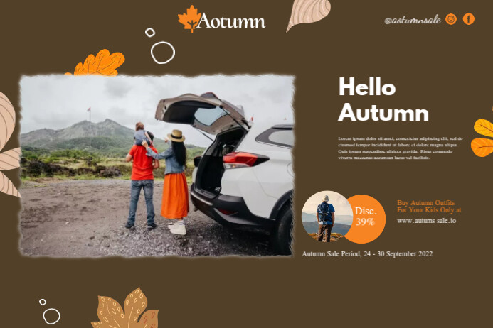 Autumn Ads Template | PosterMyWall