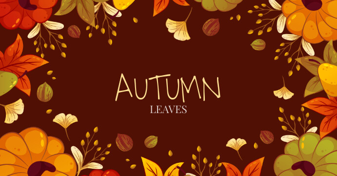 autumn background Template | PosterMyWall