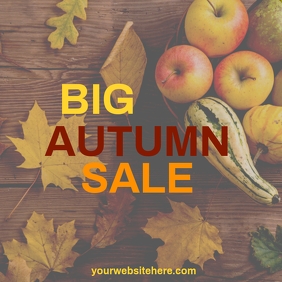 autumn ad template | PosterMyWall