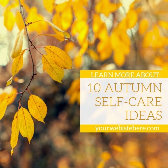 Autumn Blog Post Template | PosterMyWall